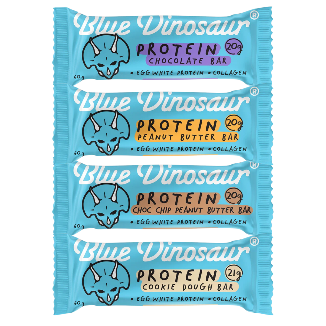 Shop Blue Dinosaur Protein Bar Variety Pack | Aid Station