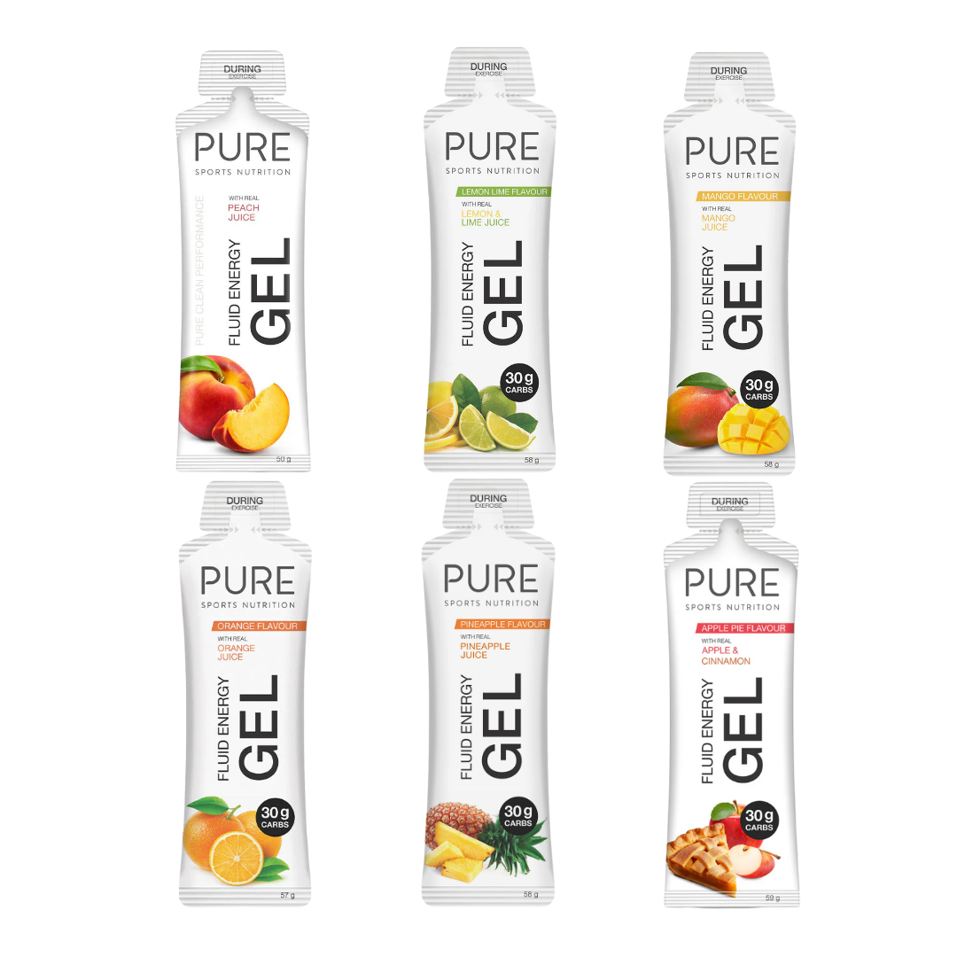 PURE Sports Nutrition Caffeine-Free Energy Gels | Aid Station