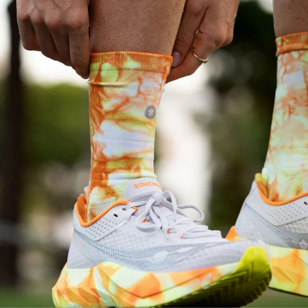 SHYU - Racing Socks - Orange/Zest/White – Aid Station