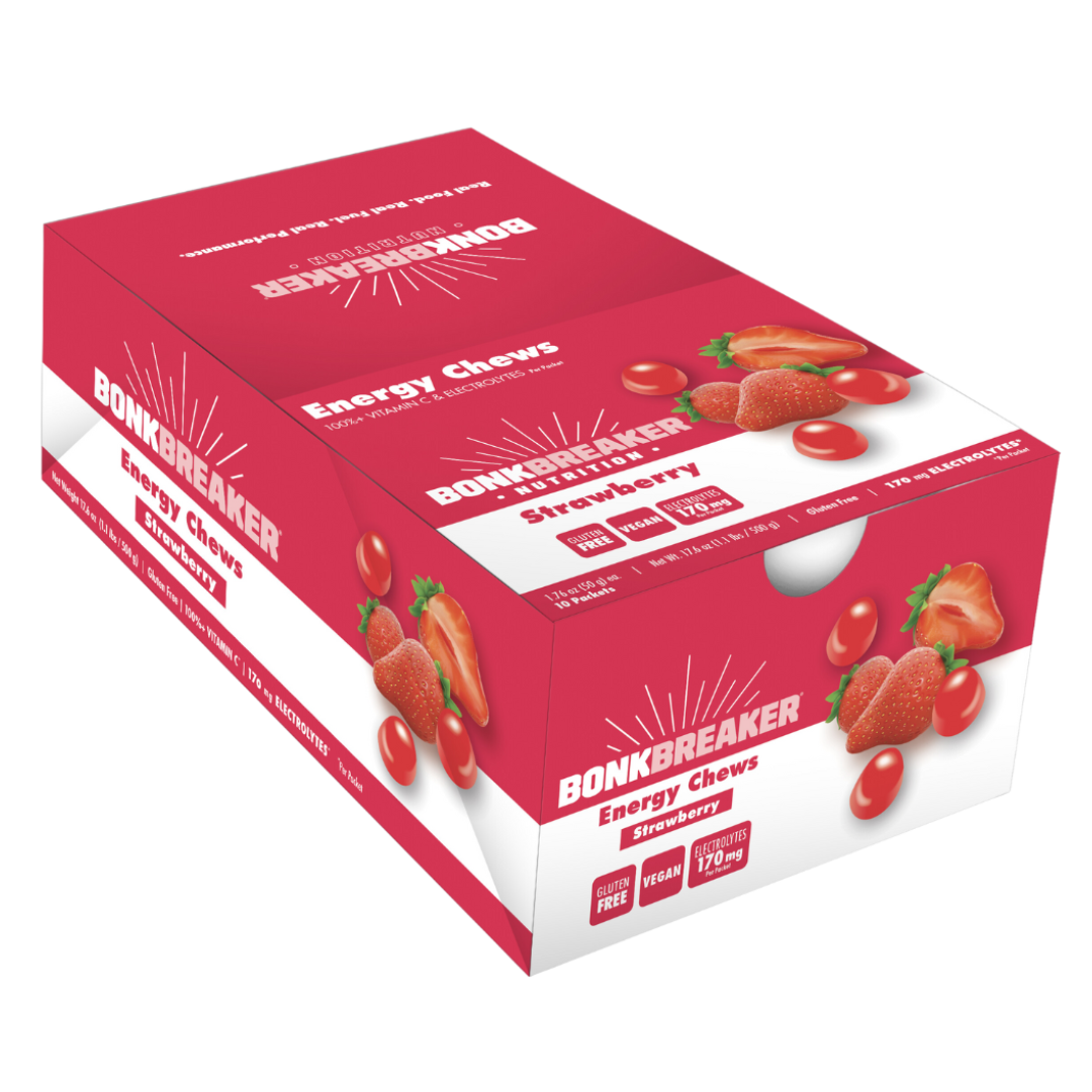 Strawberry Energy Chews | Buy Bonk Breaker Online At Aid Station