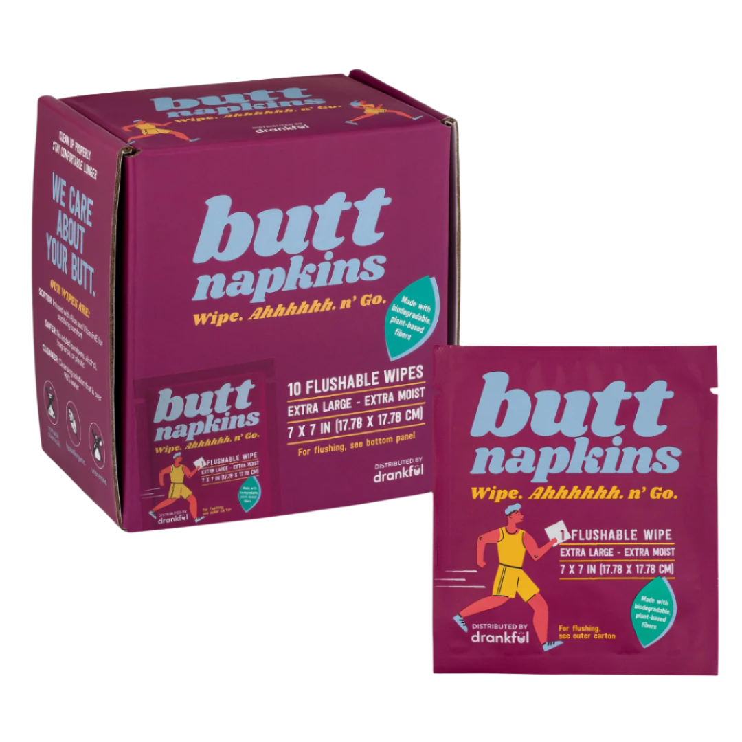 Butt Napkins - Butt Napkins - 10 Pack – Aid Station