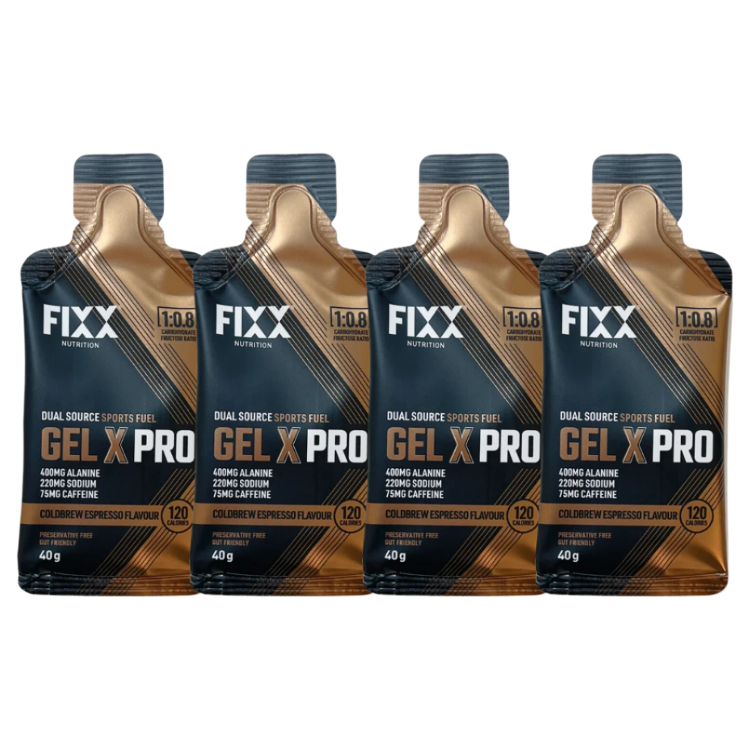 Fixx Nutrition Gel X Pro ColdBrew Coffee Energy Gel | Aid Station