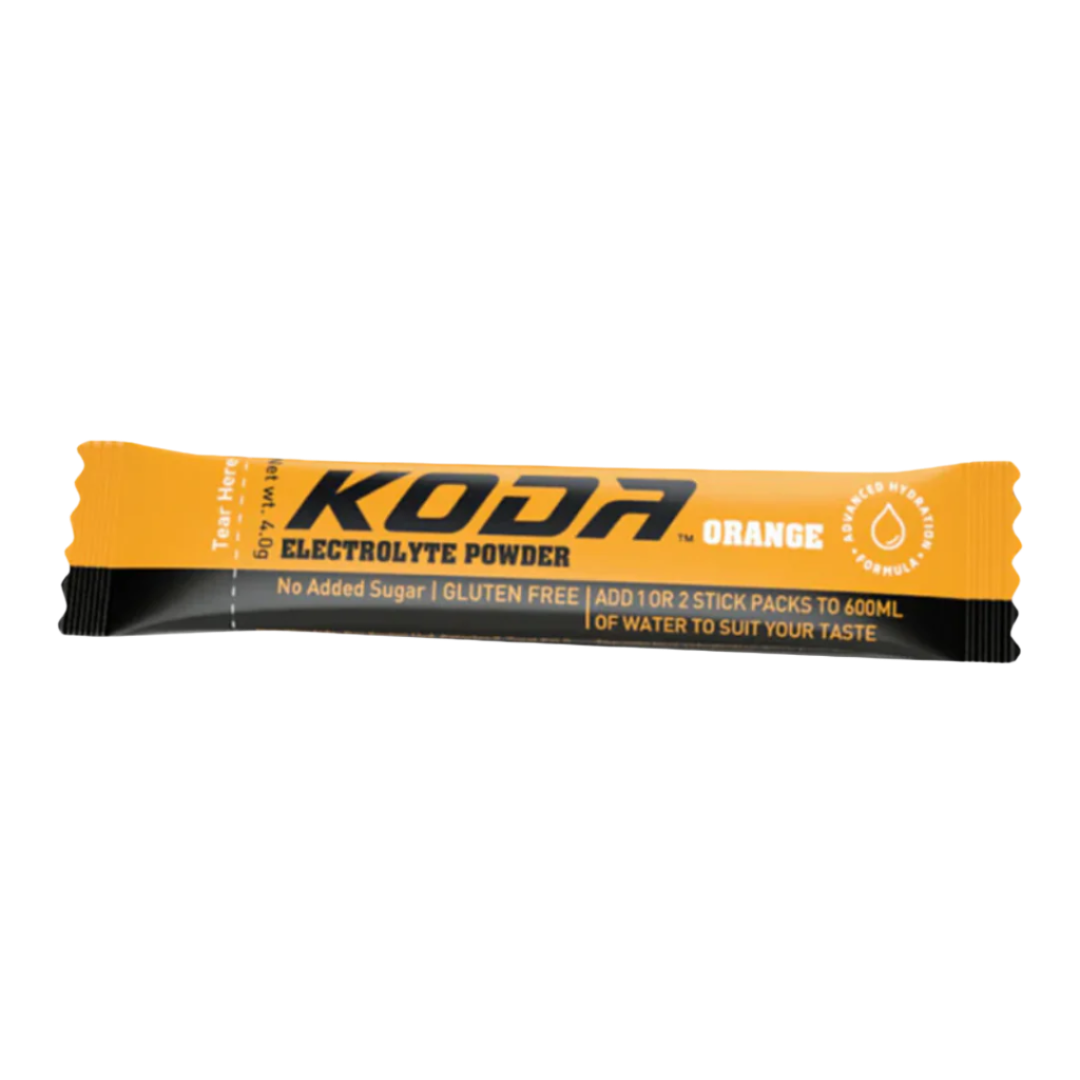 Koda Nutrition | Electrolyte Powder Sticks: Orange | Aid Station