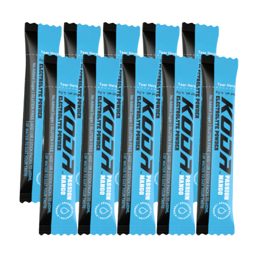 Koda Nutrition | Electrolyte Powder Sticks: Mango Passion | Aid Station