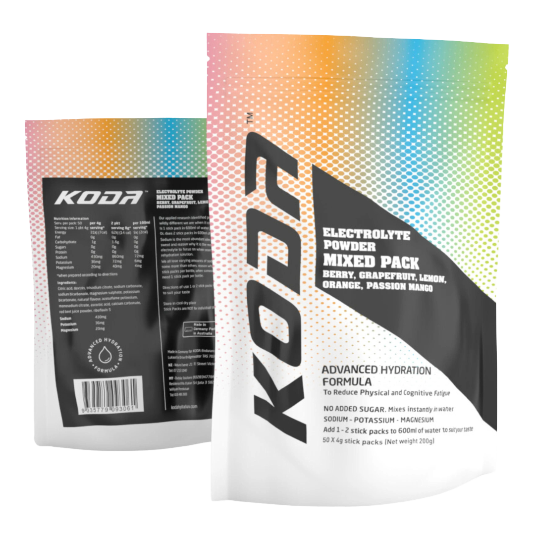 Koda Nutrition | Electrolyte Powder Sticks: Berry | Aid Station