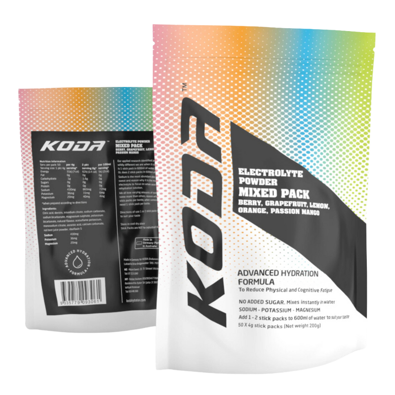 Koda Nutrition | Electrolyte Powder Sticks: Berry | Aid Station