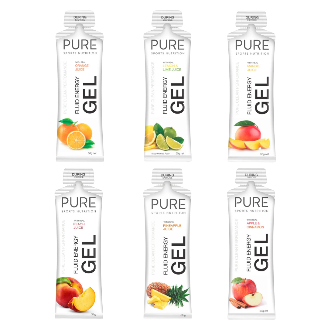 Pure Sports Nutrition Fluid Gels | Hydration Sports Gels | Aid Station