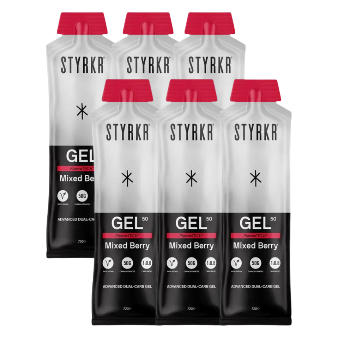 Buy High-Carb Styrkr Gel50 Energy Gels For Athletes | Aid Station
