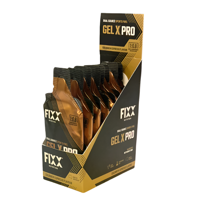 Fixx Nutrition Gel X Pro ColdBrew Coffee Energy Gel | Aid Station