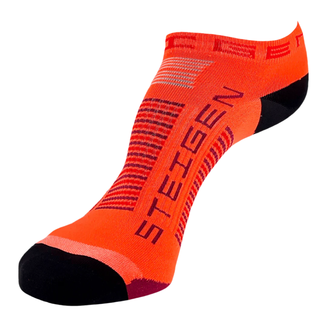 Steigen | Zero Length Running Socks: Orange | Aid Station